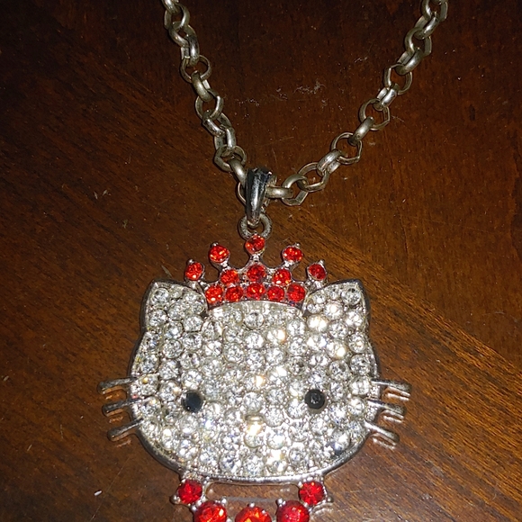 Hello Kitty | Jewelry | Hello Kitty Blinged Out Necklace | Poshmark